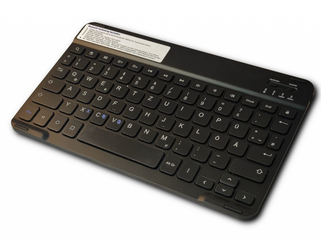 Bluetooth Tastatur mit Smart Case für ODYS Note Tab Pro 2in1 - AXDIA ...